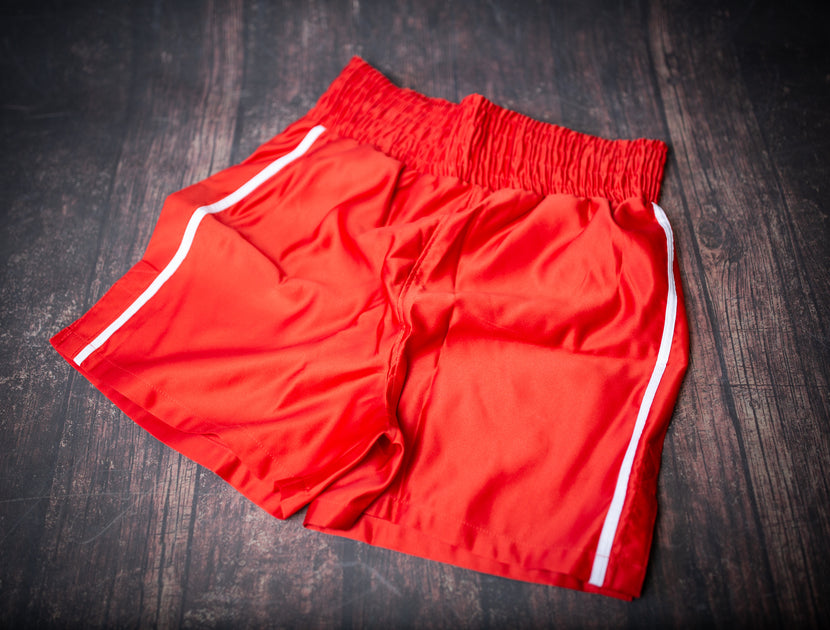 Red Boxing Shorts – TopBoxer Custom Boxing Equipment