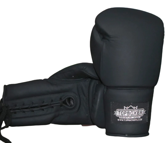TopBoxer Win1 Matte Black Boxing Gloves – TopBoxer Custom Boxing Equipment
